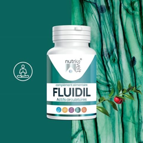 Fluidil - Complément Alimentaire pour Jambes Légères et Circulation